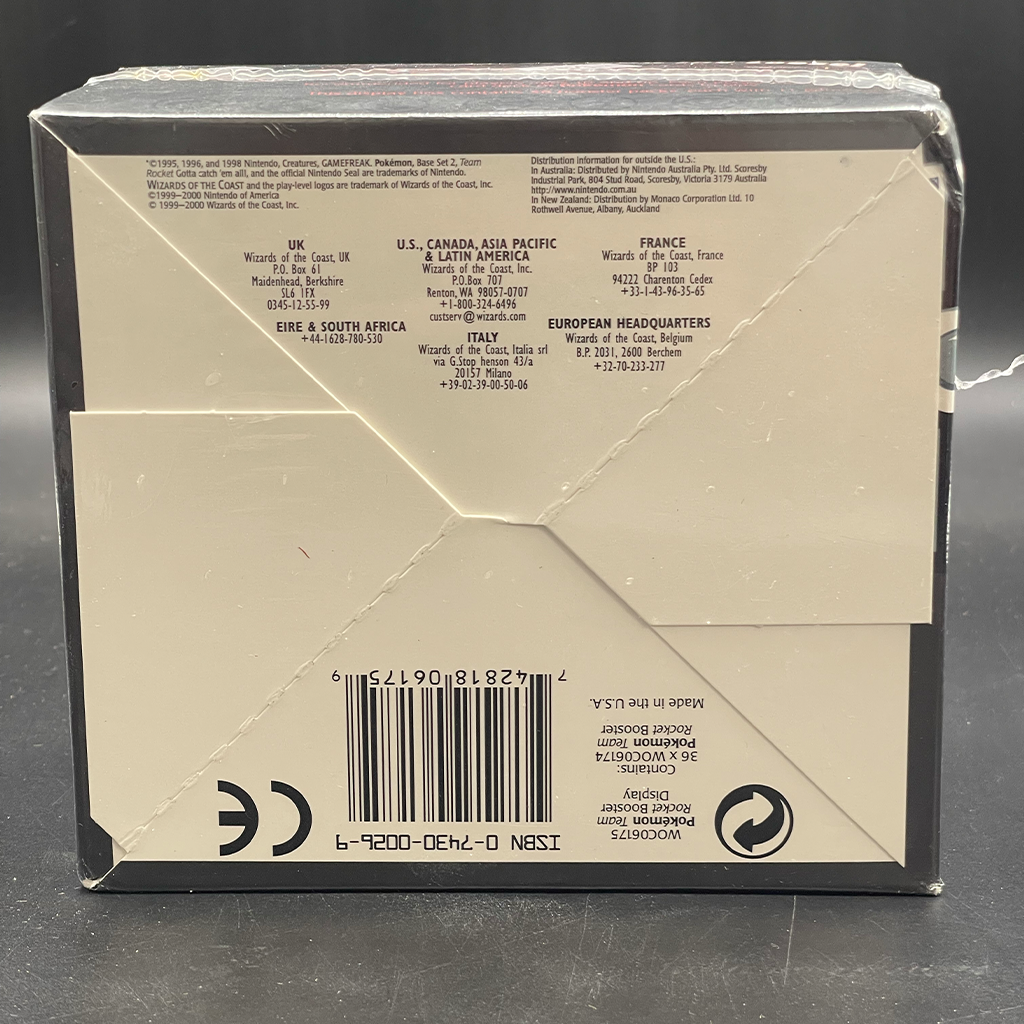 Pokemon: 2000 1st Edition Team Rocket Booster Pack — mojobreakgaming