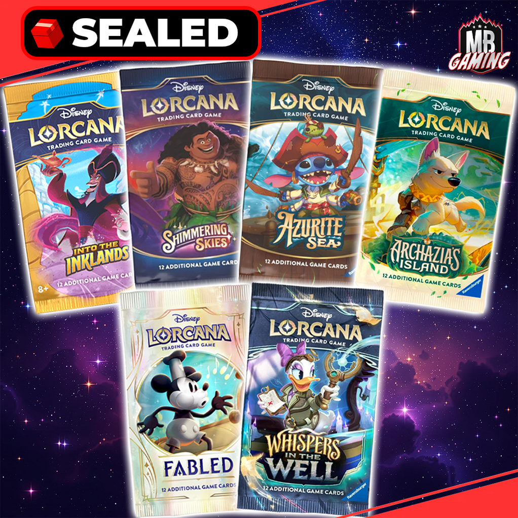 Lorcana: Multi-Set Pack Bundle — mojobreakgaming