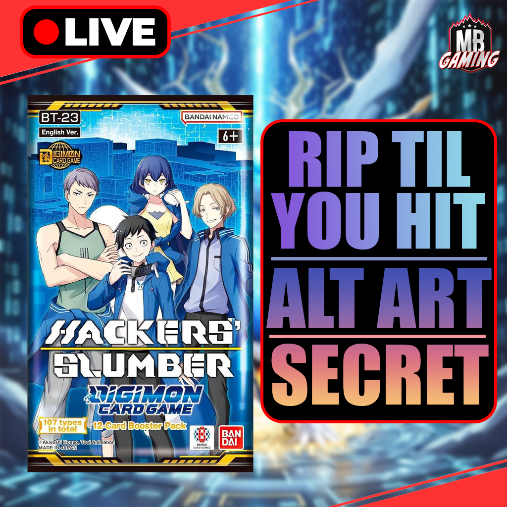 Digimon: Hackers' Slumber BT-23 - Rip Til You Hit — mojobreakgaming